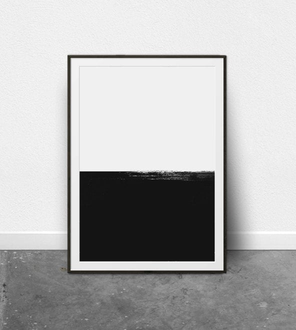 Art & Collectibles Black A4 ART PRINTABLE Abstract Design Drawing ...