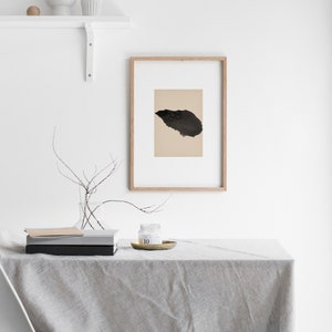Minimal Abstract Design in a Monotone Neutral Color. Part of a Series ...