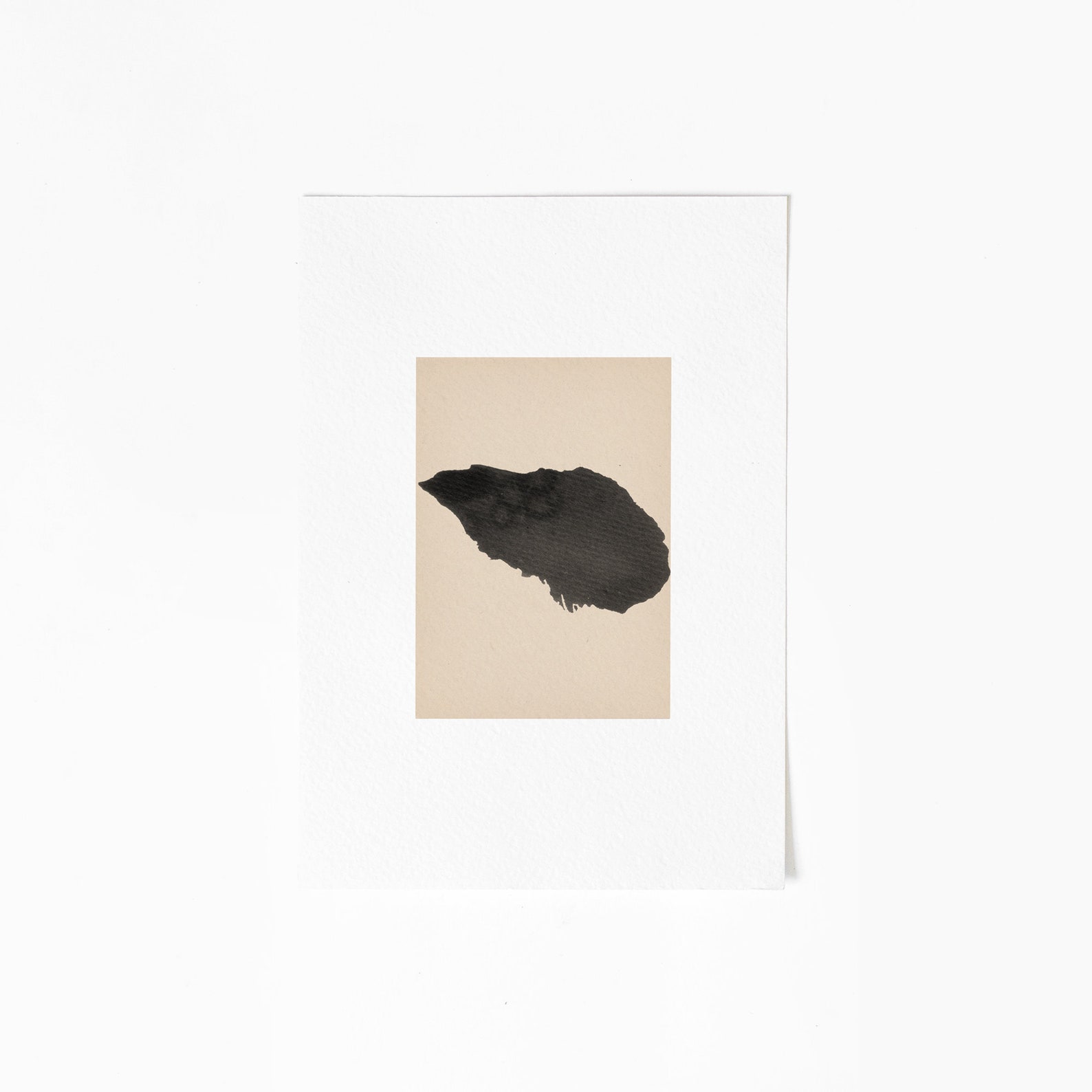 Minimal Abstract Design in a Monotone Neutral Color. Part of a Series ...