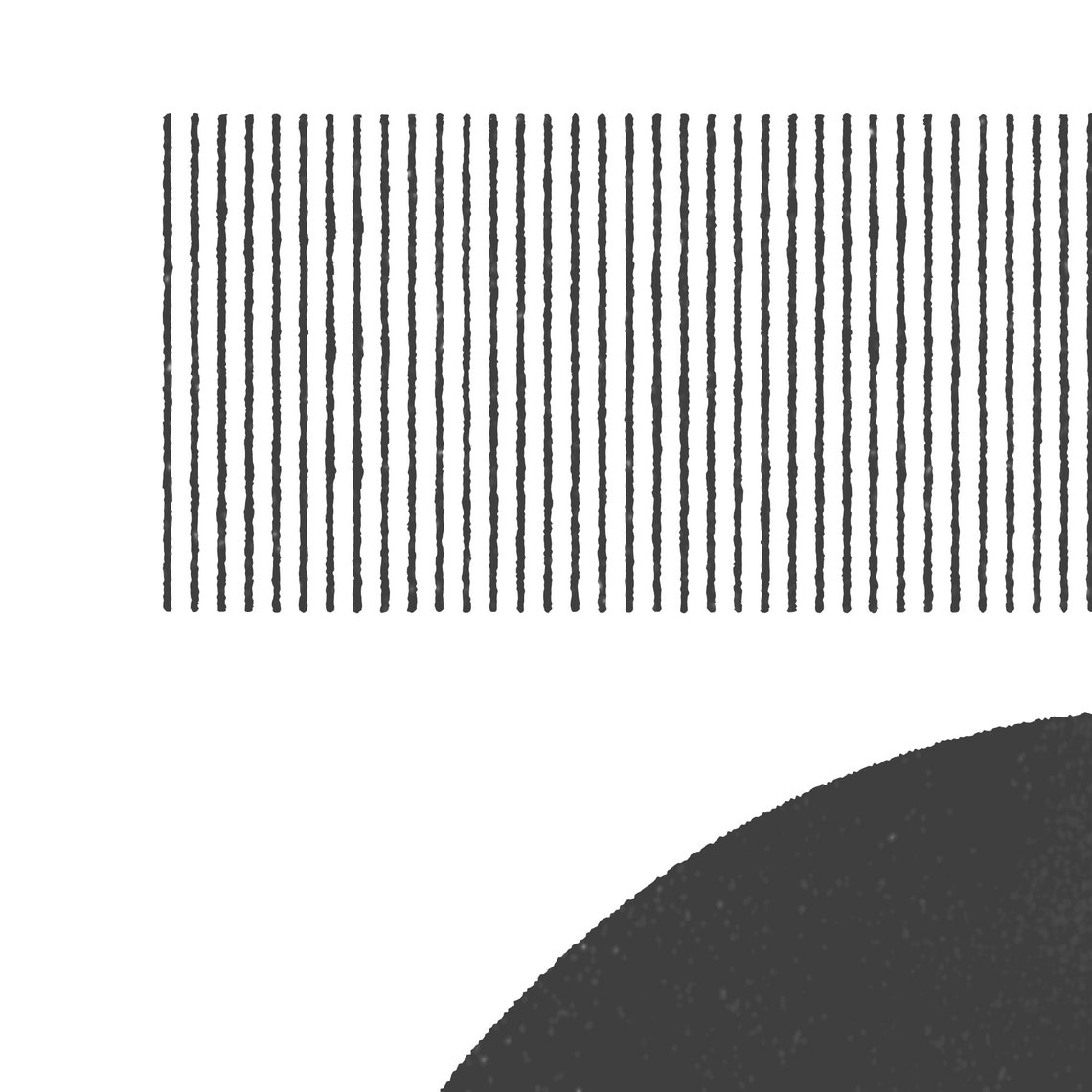 Geometric Block Print Style Design in Black and White. Download ...