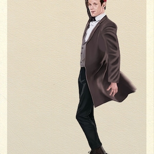 Geronimo! the Eleventh Doctor - Matt Smith - Etsy