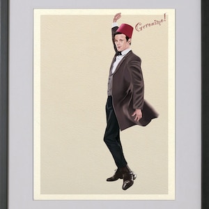 Geronimo! the Eleventh Doctor - Matt Smith - Etsy