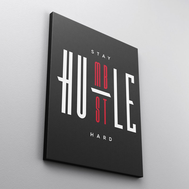 Hustle Poster - Etsy