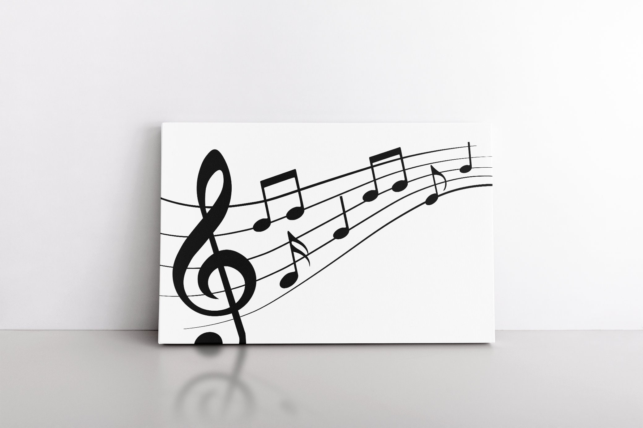 Music Notes Wall Art | Music Home Decor | Musical Notes Decor | Music ...