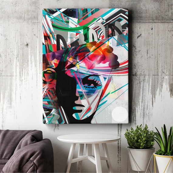 Abstract Fashion Girl