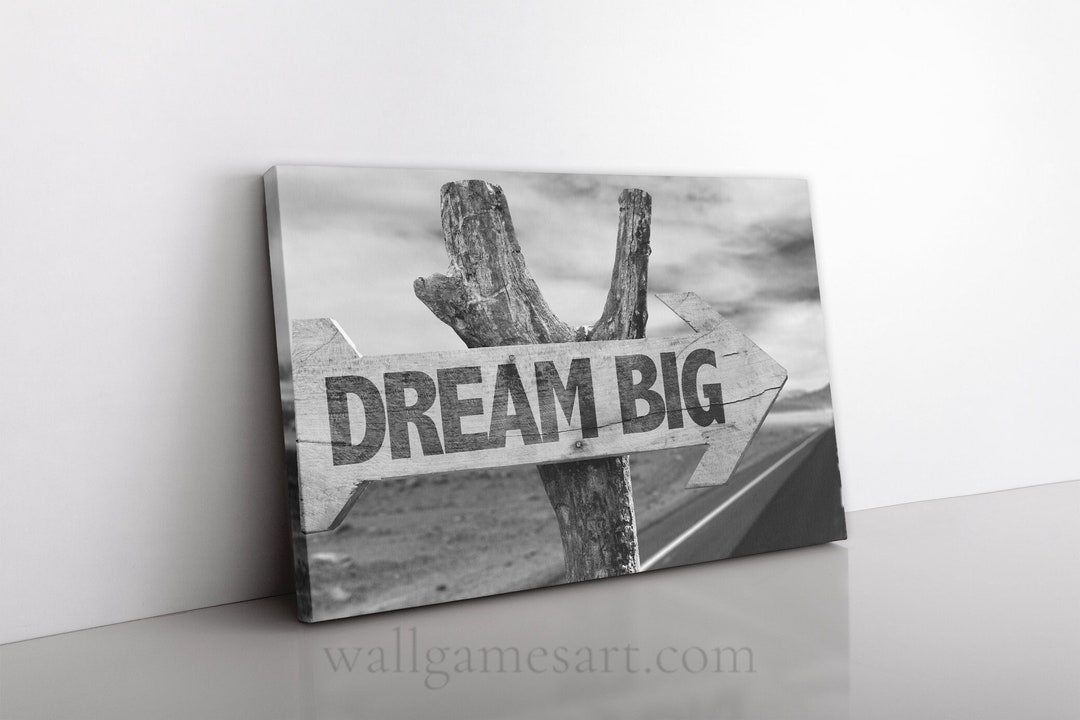Work Hard Dream Big Concept Nature | Motivational Inspirational | Home ...