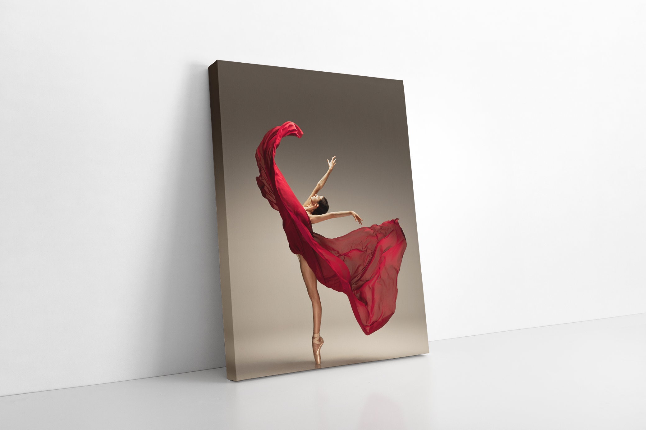 Ballerina Dancer Art Ballet Wall Art Large Minimalist - Etsy