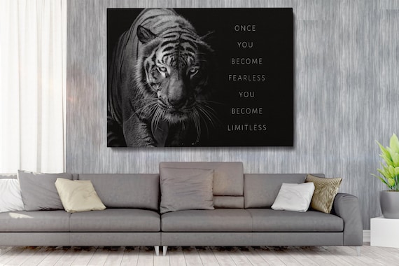 Strong Mindset Art Motivational Canvas Entrepreneur Large - Etsy