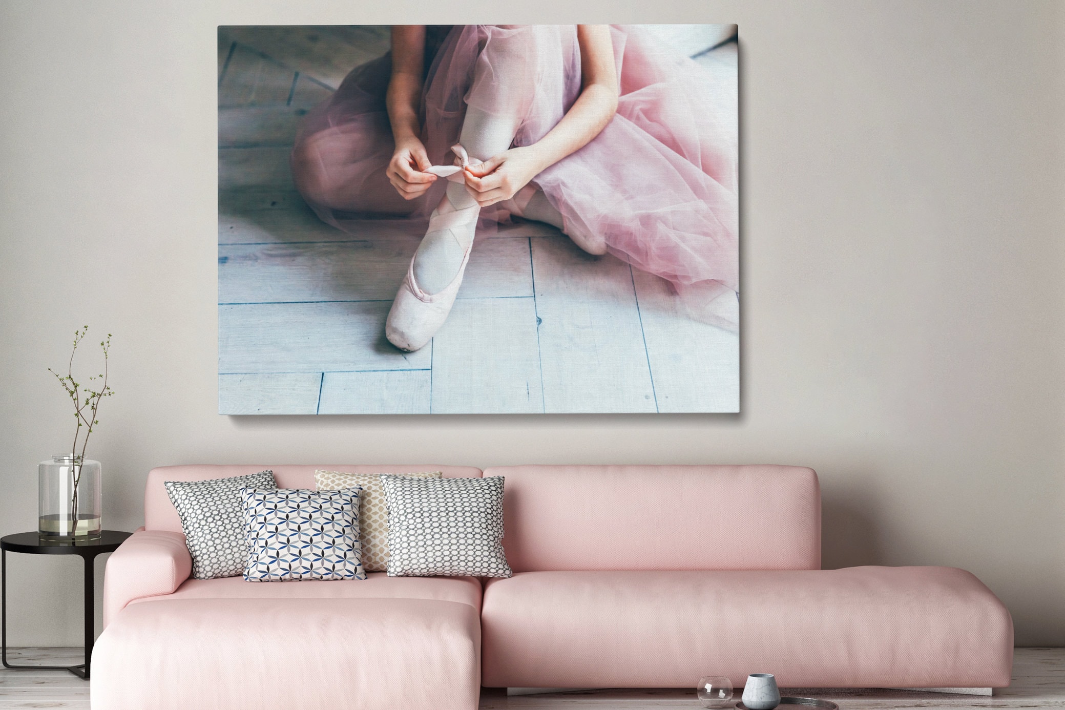 Ballerina Dancer Art Ballet Wall Art Large Minimalist | Etsy