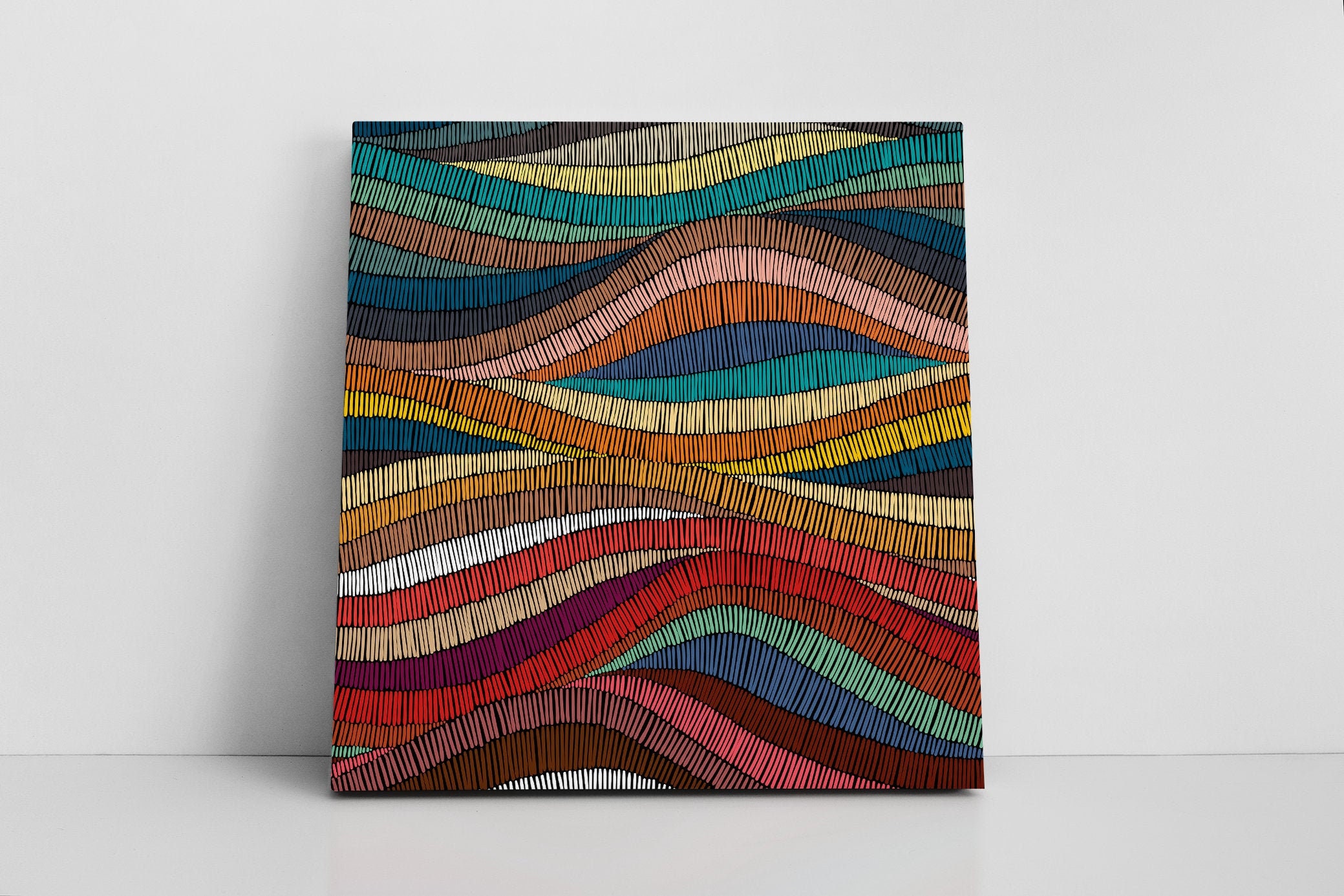 Large Abstract Art Abstract Printing Texture Canvas Art | Etsy