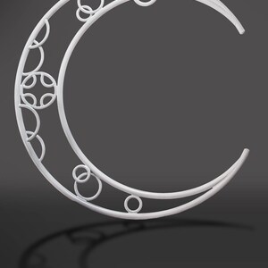 Aerial Hoop, Moon Lyra Stainless Steel - Etsy Canada
