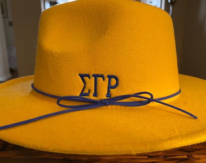 Sigma Gamma Rho Beret, Sgrho Fedora, Pretty Poodle Cap, Limited Edition ...