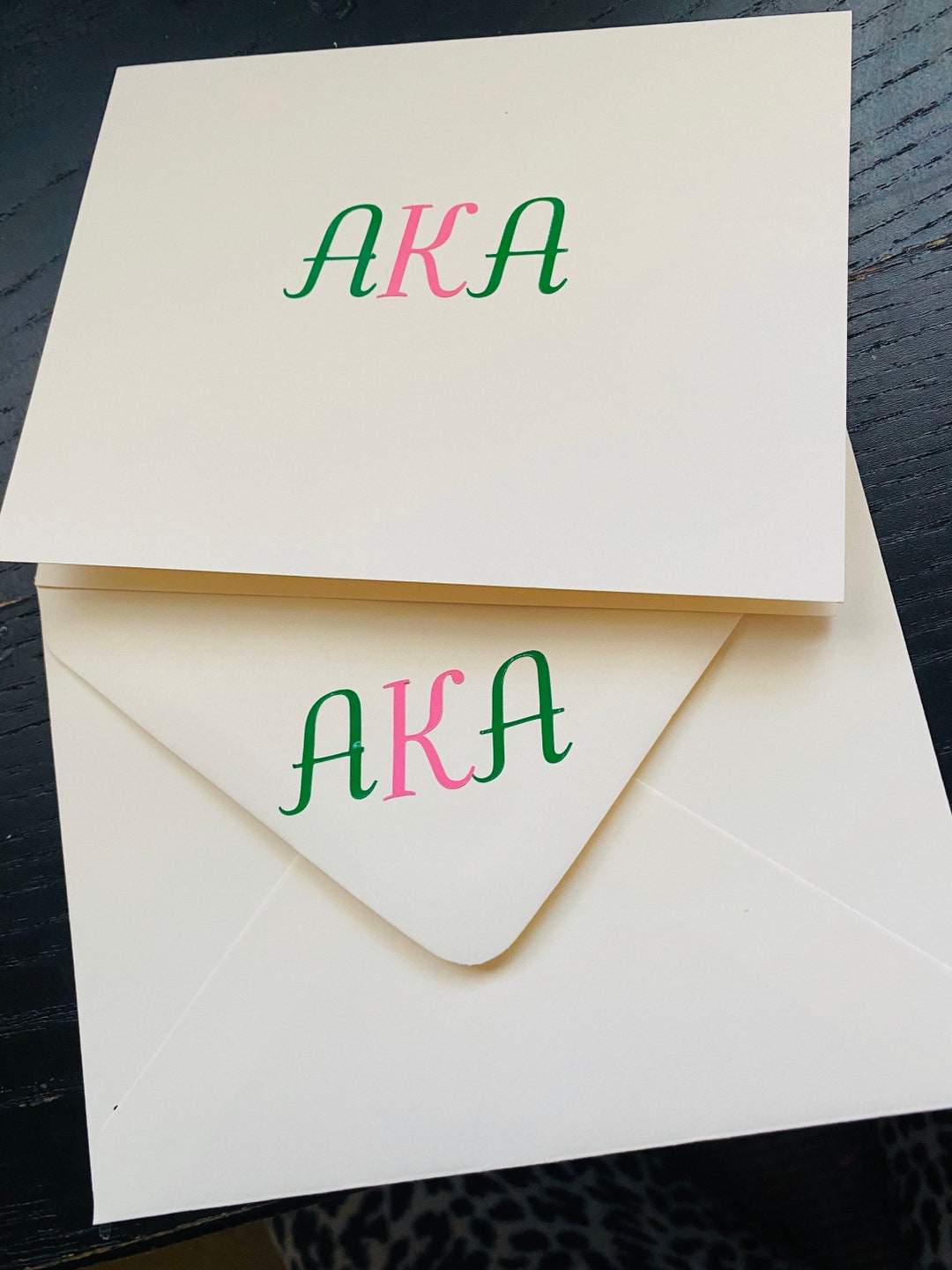 Personalized Stationary Set, Aka, Aka Stationary, Custom Stationary - Etsy