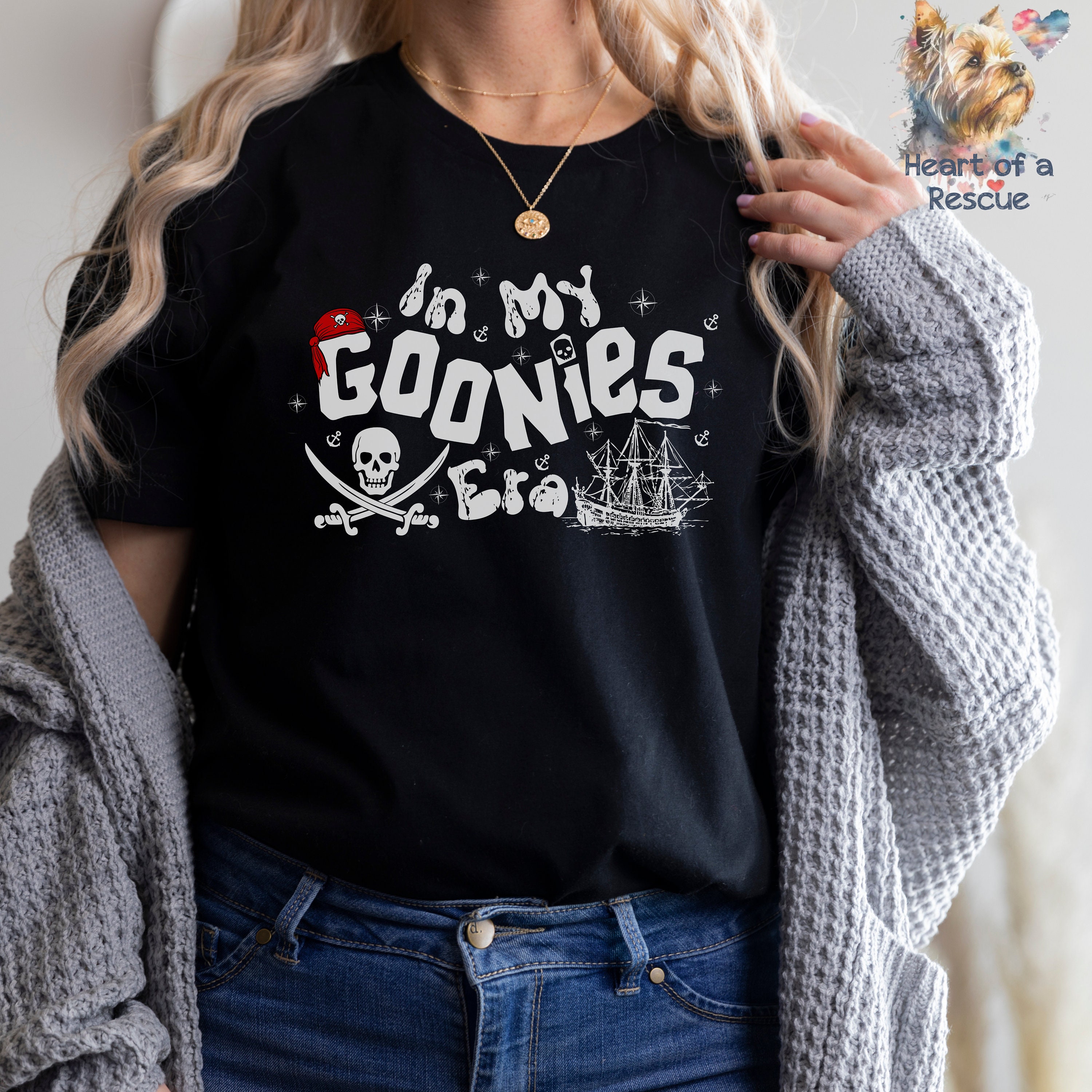 In My Goonies Era Shirt 80's Movie Tshirt for Gen X Gift Nostalgia T ...