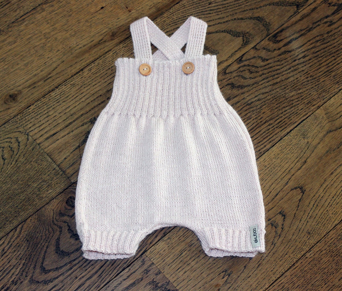 Wool Romper for Baby Infant Toddler Alpaca Knit Cream Rose - Etsy