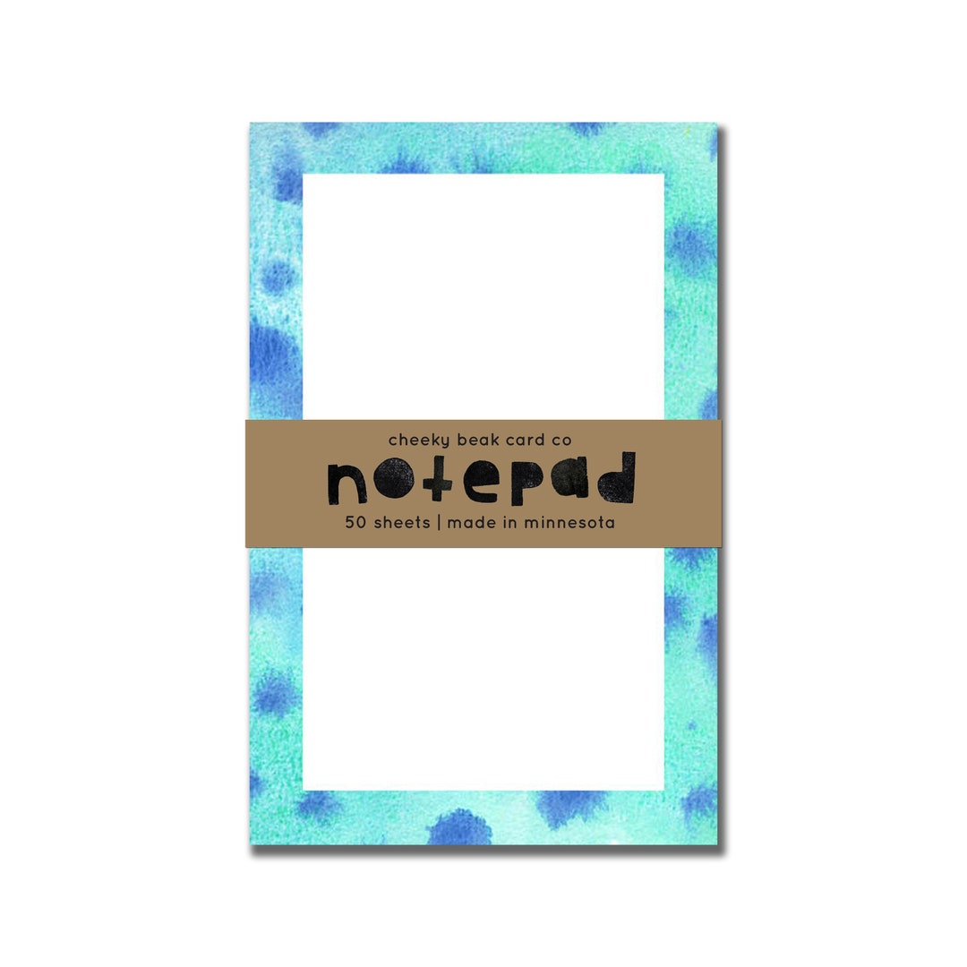Ocean Notepad Large Notepad Grocery List to Do List Letter - Etsy