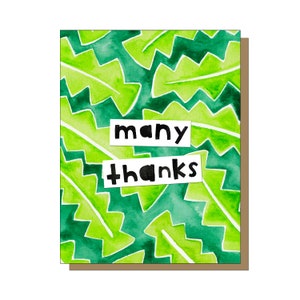 Many Thanks Cards, Thank You Cards Set, Bulk Cards, Wedding Thank Yous ...
