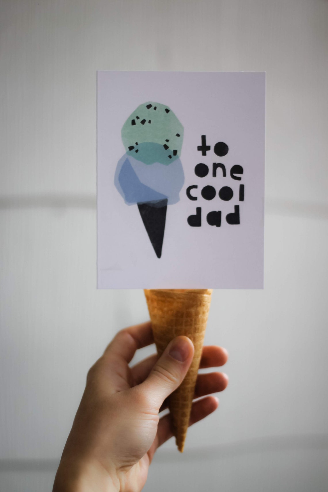 One Cool Dad Greeting Card, Fathers Day Card, Fathers Day Gift, First ...