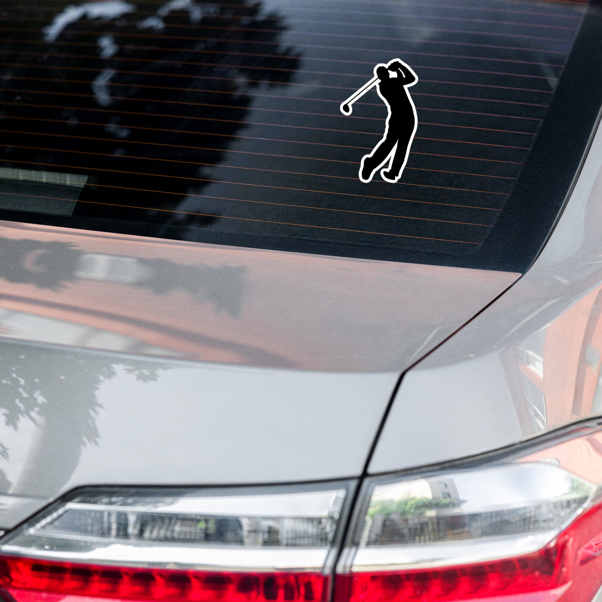 Golf Sticker, Golfing, Driver, Silhouette Logo - Etsy