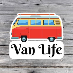 Van Life Sticker, Road Trip - Etsy