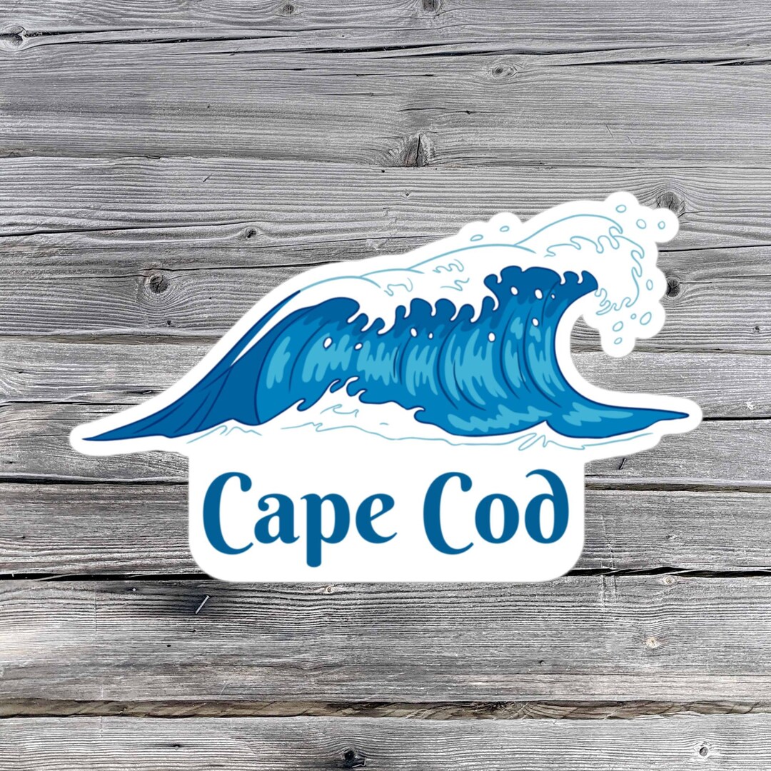 Cape Cod Sticker, Surf, Beach - Etsy
