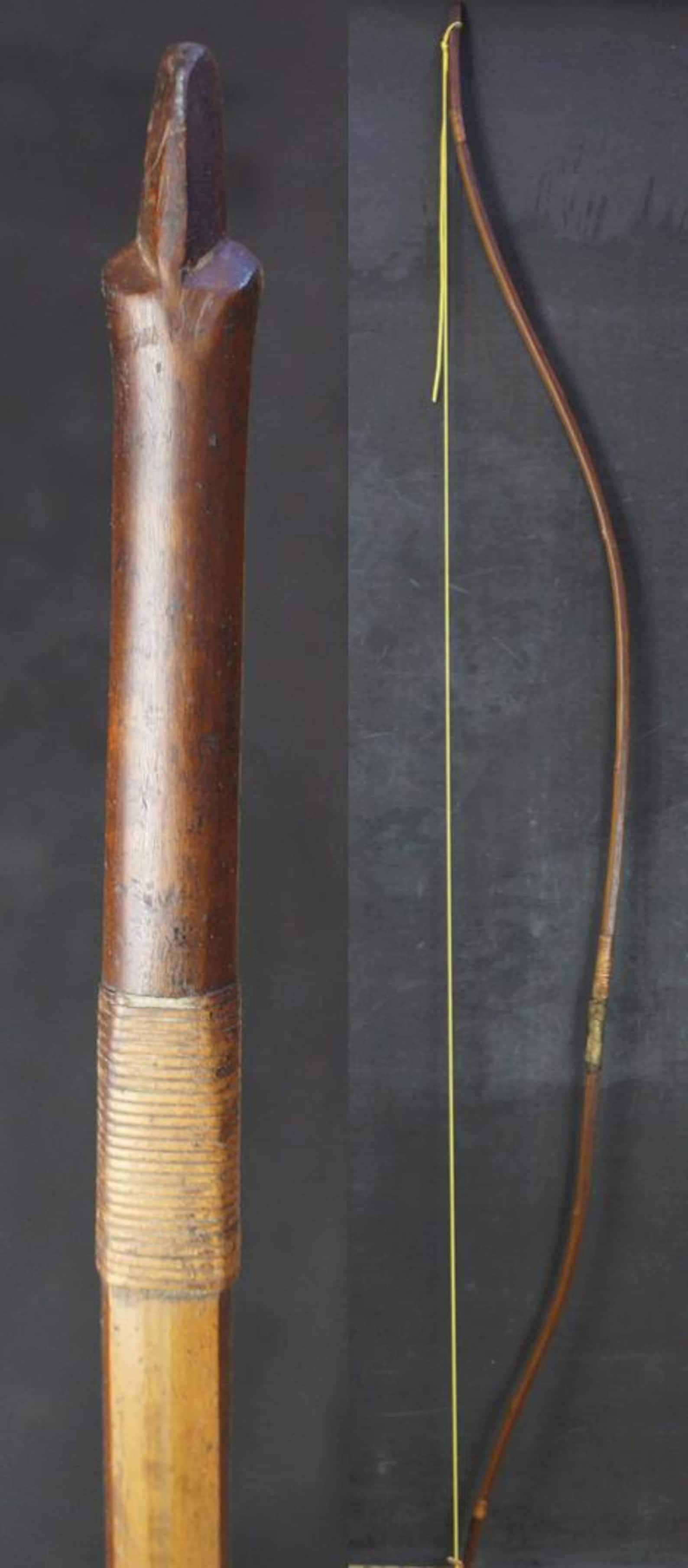 Antique Japan Bow Yumi Kyudo Samurai 1900 Bamboo Archery Craft - Etsy