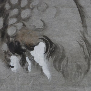 Antique Japan Sumi-e Ink Art Painting 1880 Zen Art Craft - Etsy