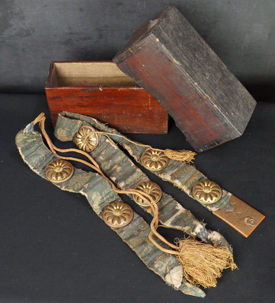 Antique Japan Buddhist Monk Relics Silk and Bronze Temple Wear 1700 - Etsy
