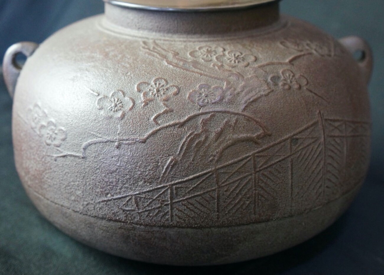 Japan Tea Ceremony sand cast iron kettle Chagama 1950s | Etsy