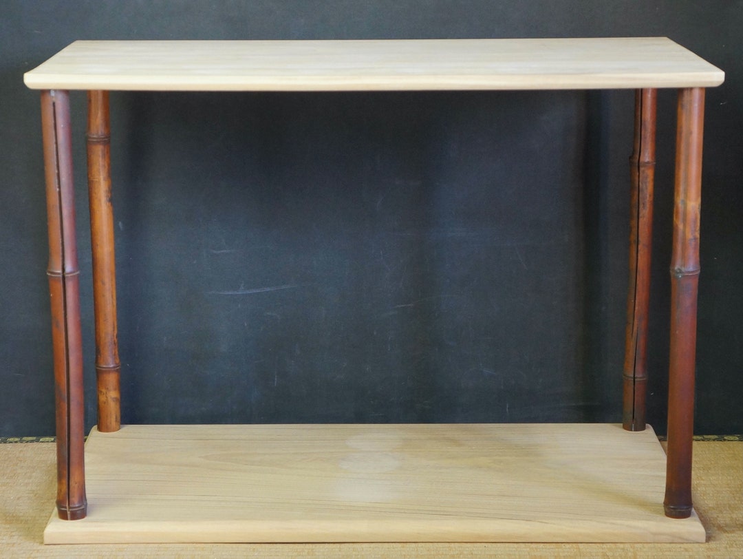 Japan Minimalist Interior Stand Table 1970s Art Craft - Etsy