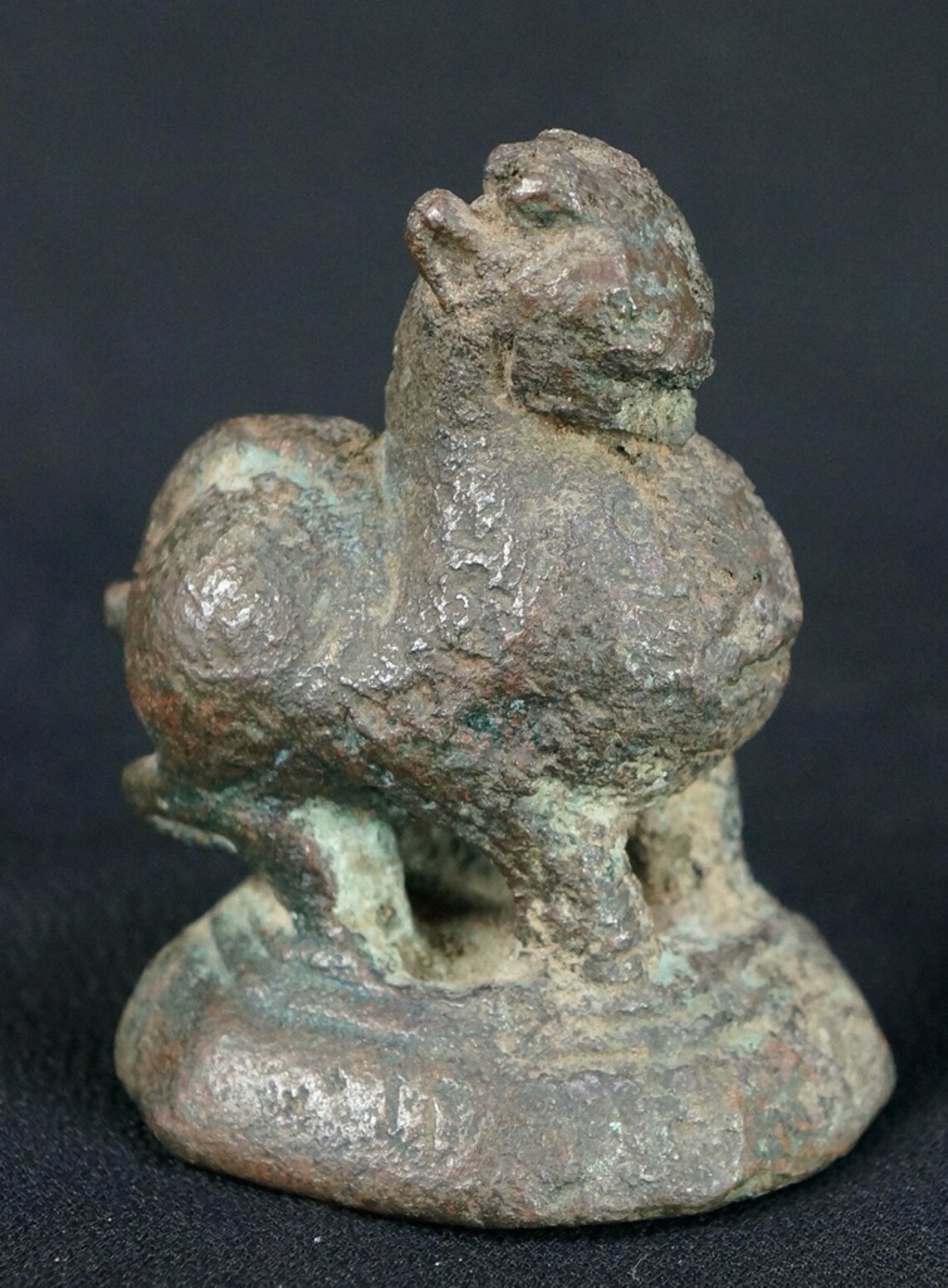 Antique Japan Temple Bronze Kirin Mythical Beast XV Cen. Archeological ...