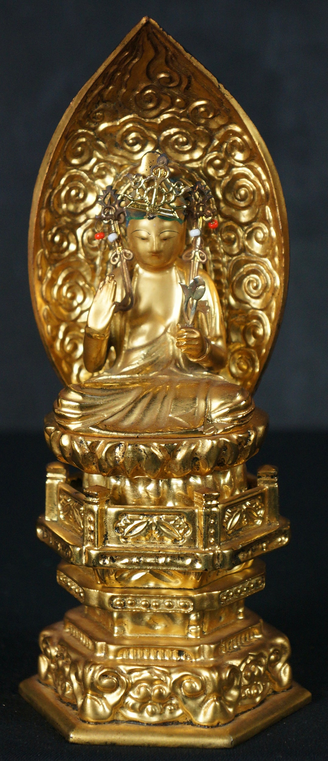 Japan Butsudan Wood Buddha Wood Hand Carving1970 Kibodi Craft S - Etsy
