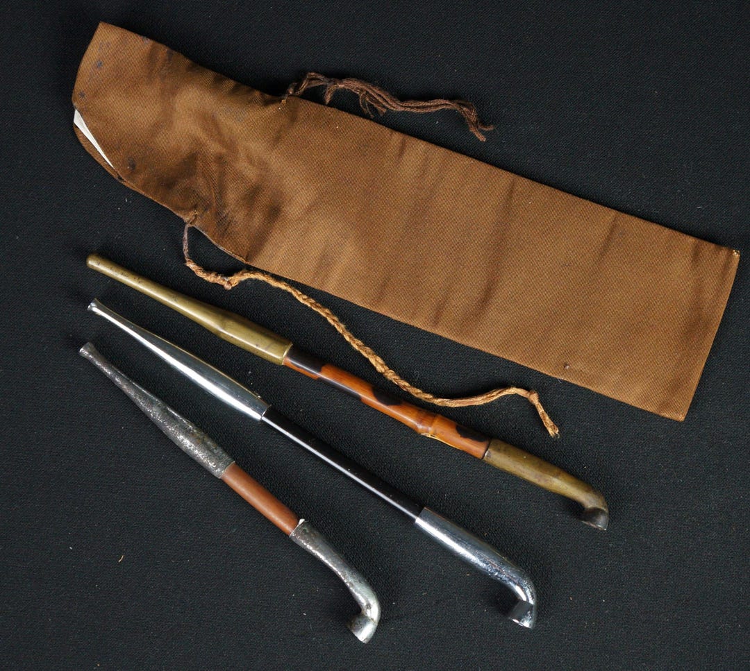 Japan Antique Kiseru Silver Pipe 1850 Hand Craft Tobacco - Etsy