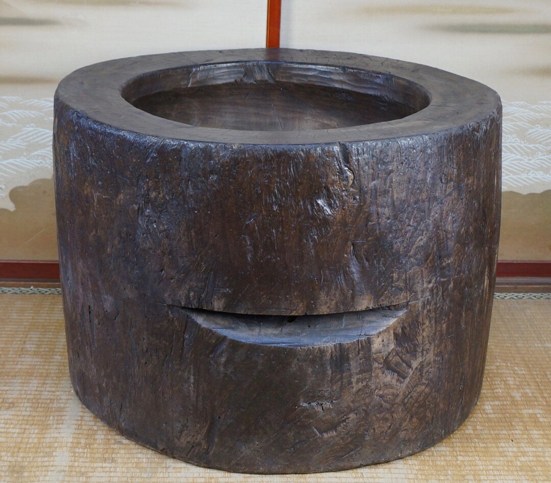 Antique Japan Mochi-tsuki Rice Mortar 1800s Minimalist Japanese ...