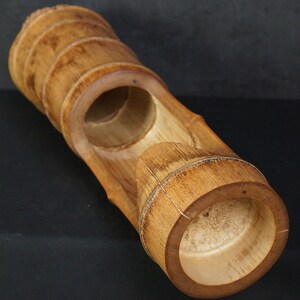 Japan ikebana Fine Art Bamboo Vase Floral Art 1970 Craft - Etsy