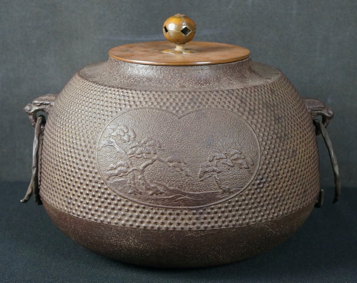 Japan Tea Chagama Tea Ceremony Kettle Lost Wax Craft 1970s Iron Work - Etsy