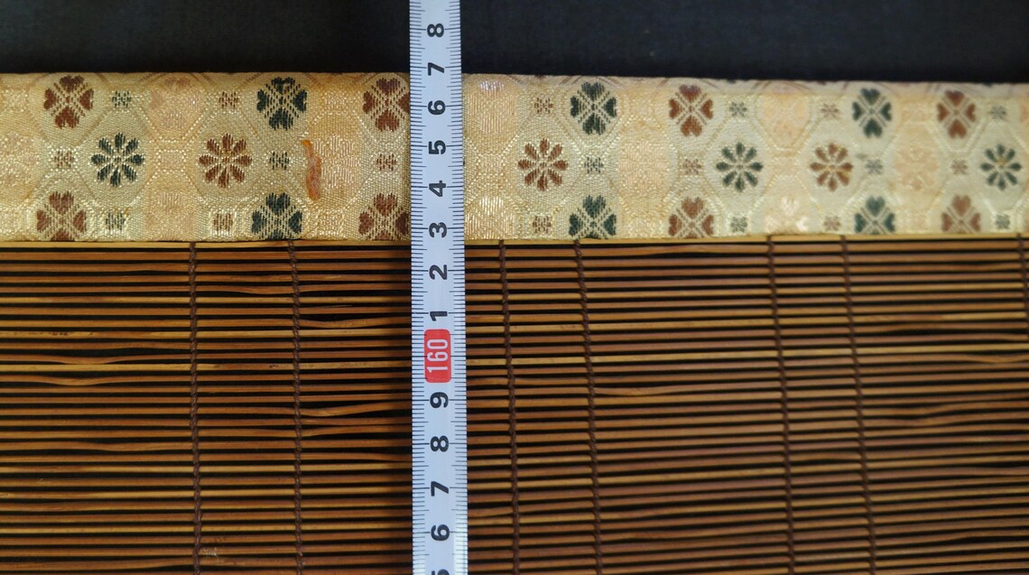 Sudare japan Zen Bamboo Curtain 1980 Japanese Interior Buddhist craft ...