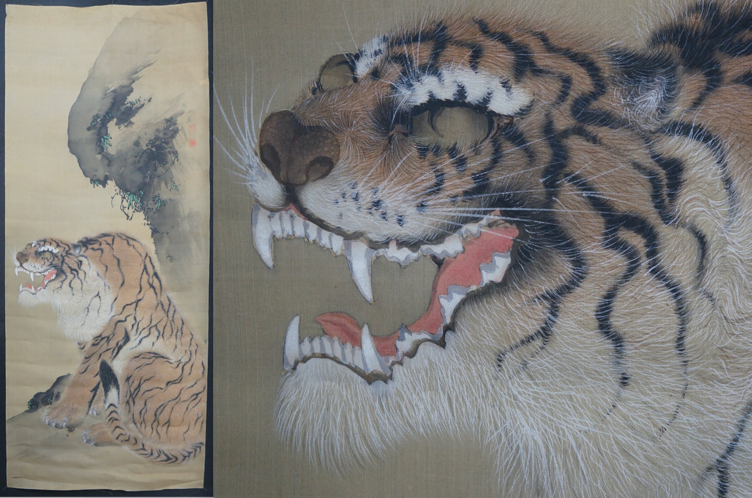 Japanese Tiger Paintings