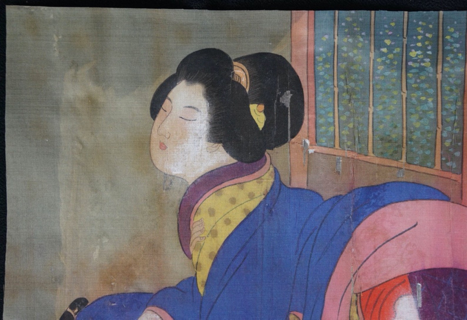 Japon peinture Shunga années 1880 antique artisanat dart | Etsy