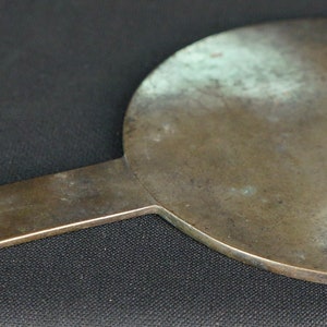 Antique Japan bronze Mirror Kagami Lost Wax Technique Craft 1800s Edo ...