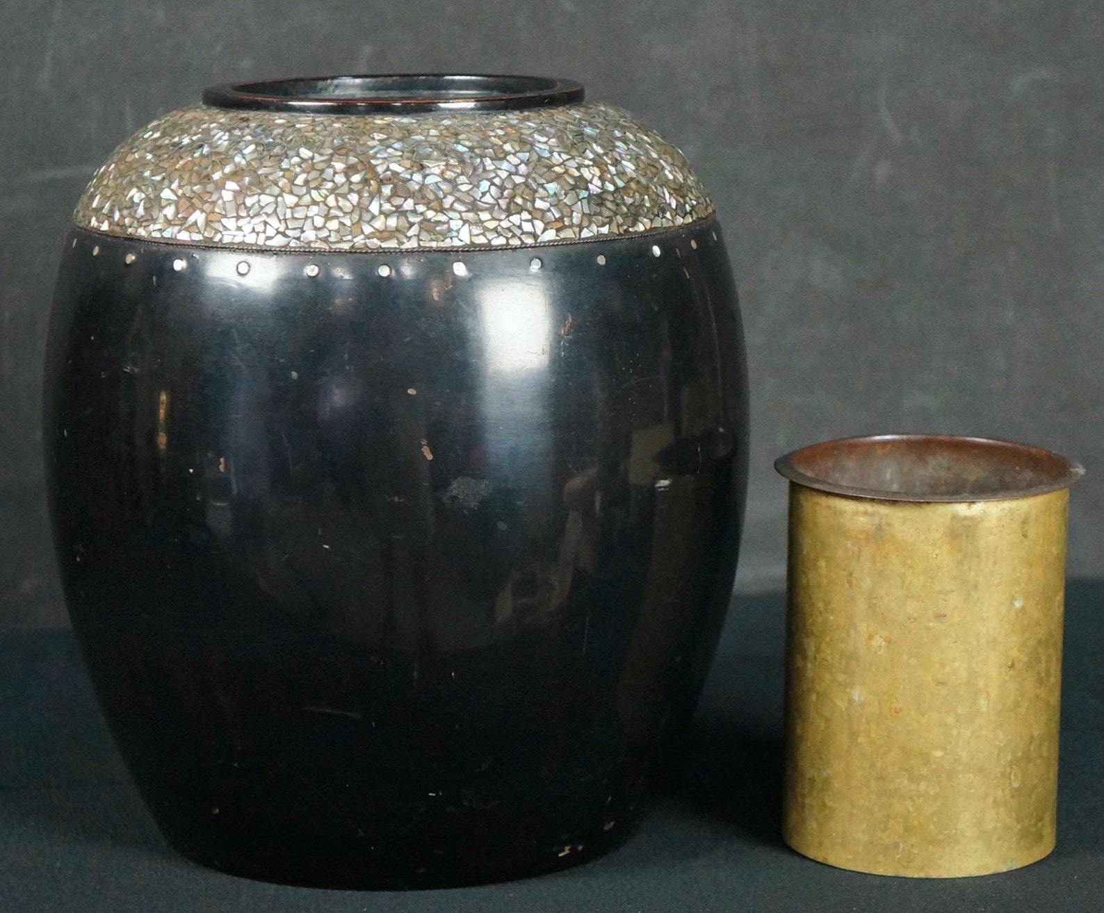 Antique Japan Ikebana Vase Raden Lacquer 1880s Lacquer Craft | Etsy