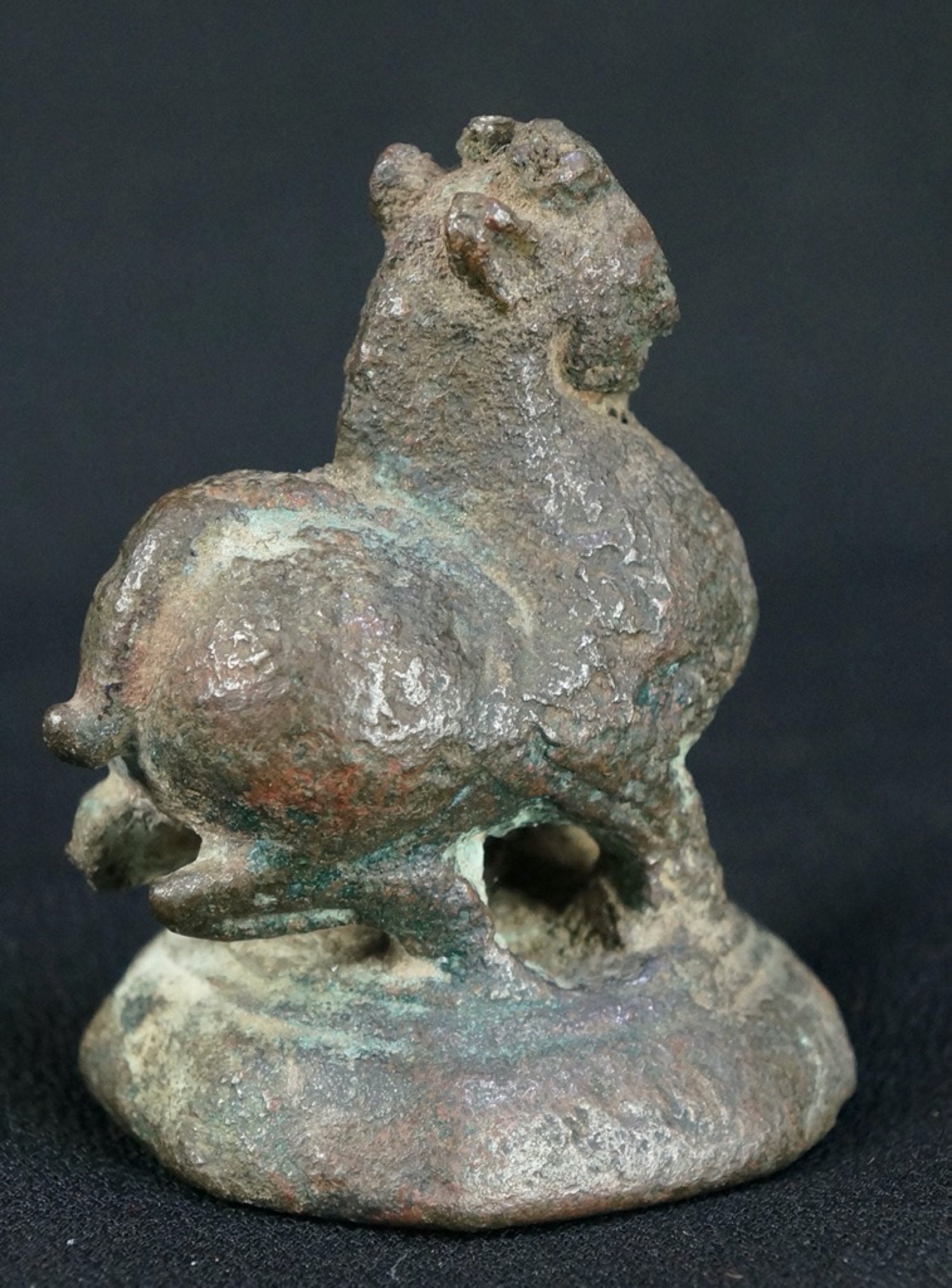 Antique Japan temple bronze Kirin mythical beast XV cen. | Etsy