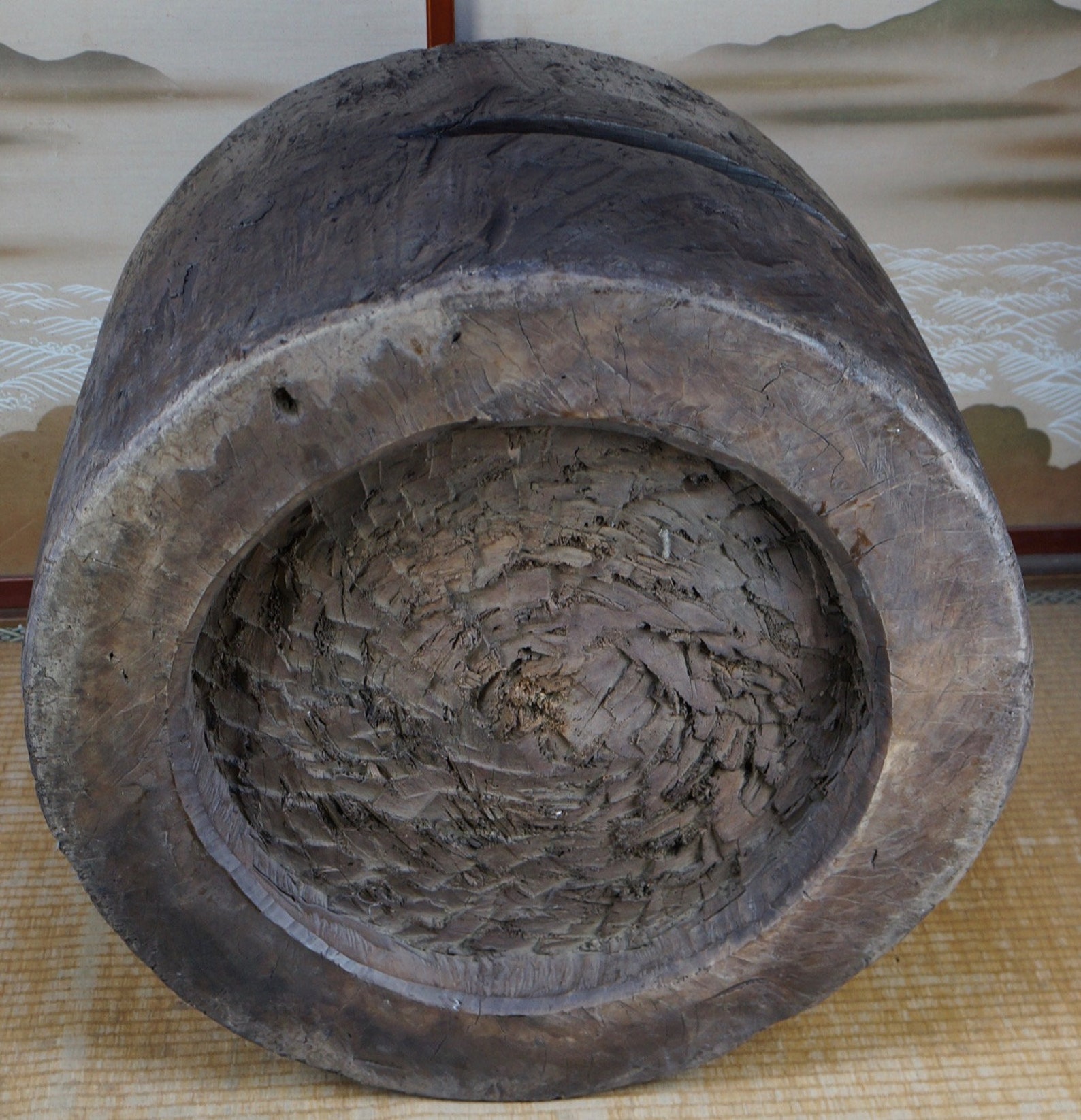 Antique Japan Mochi-tsuki Rice Mortar 1800s Minimalist Japanese ...