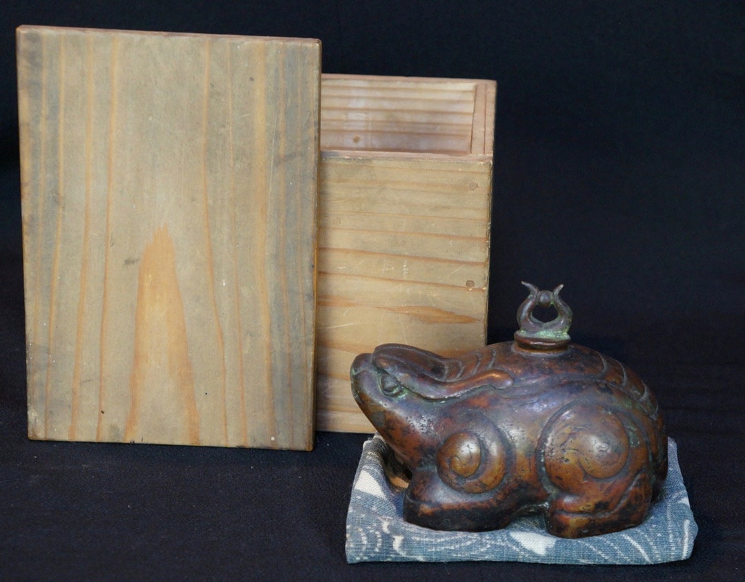 Antique Rabbit Japan Bronze Sculptureusagi 1700s Lost Wax Craft - Etsy