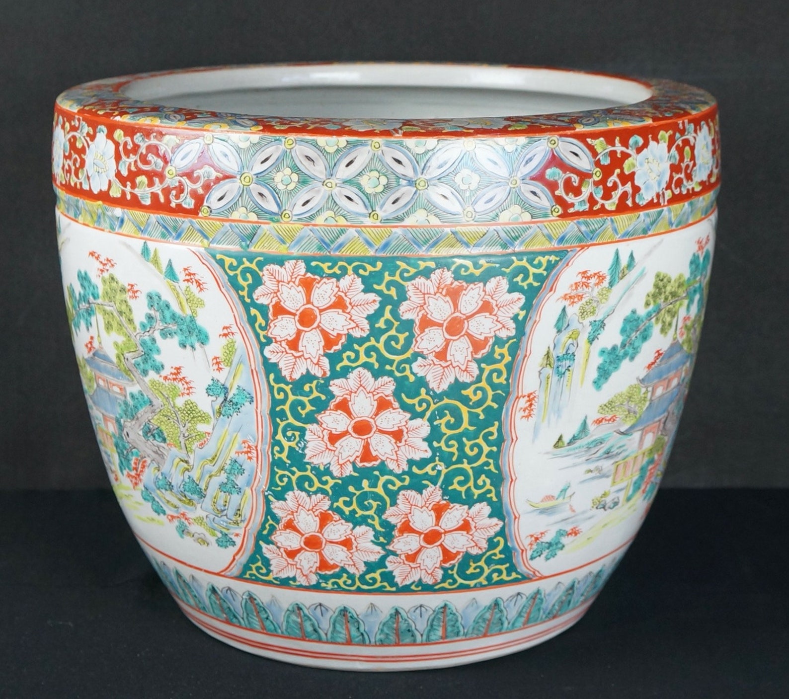 Japan Hibachi Imari Ceramic Vase 1900 Big Size Brazer - Etsy