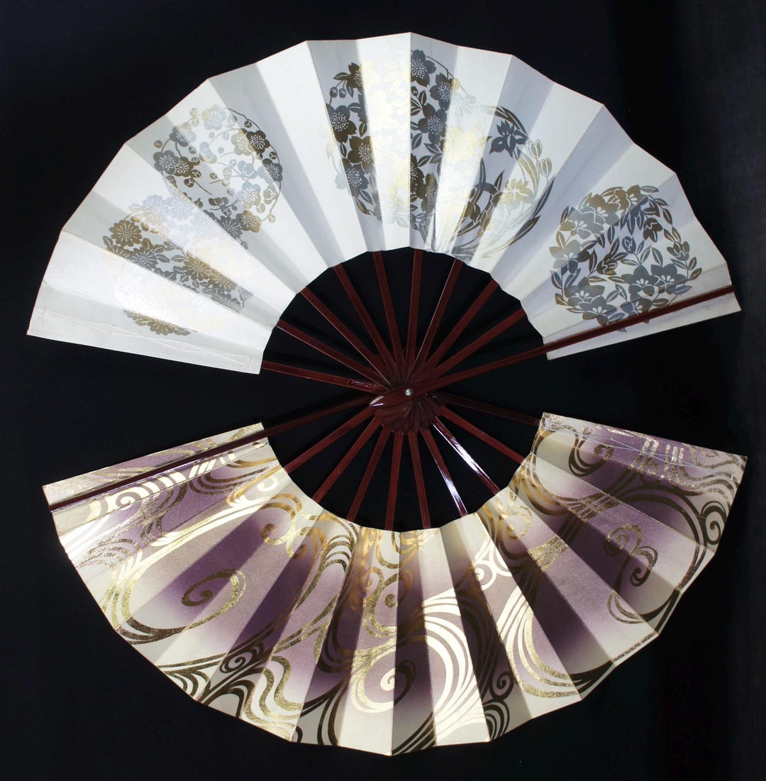 Antique Japan Sensu Fan Hand Painted 1900 Japan Maiko Dance Art - Etsy