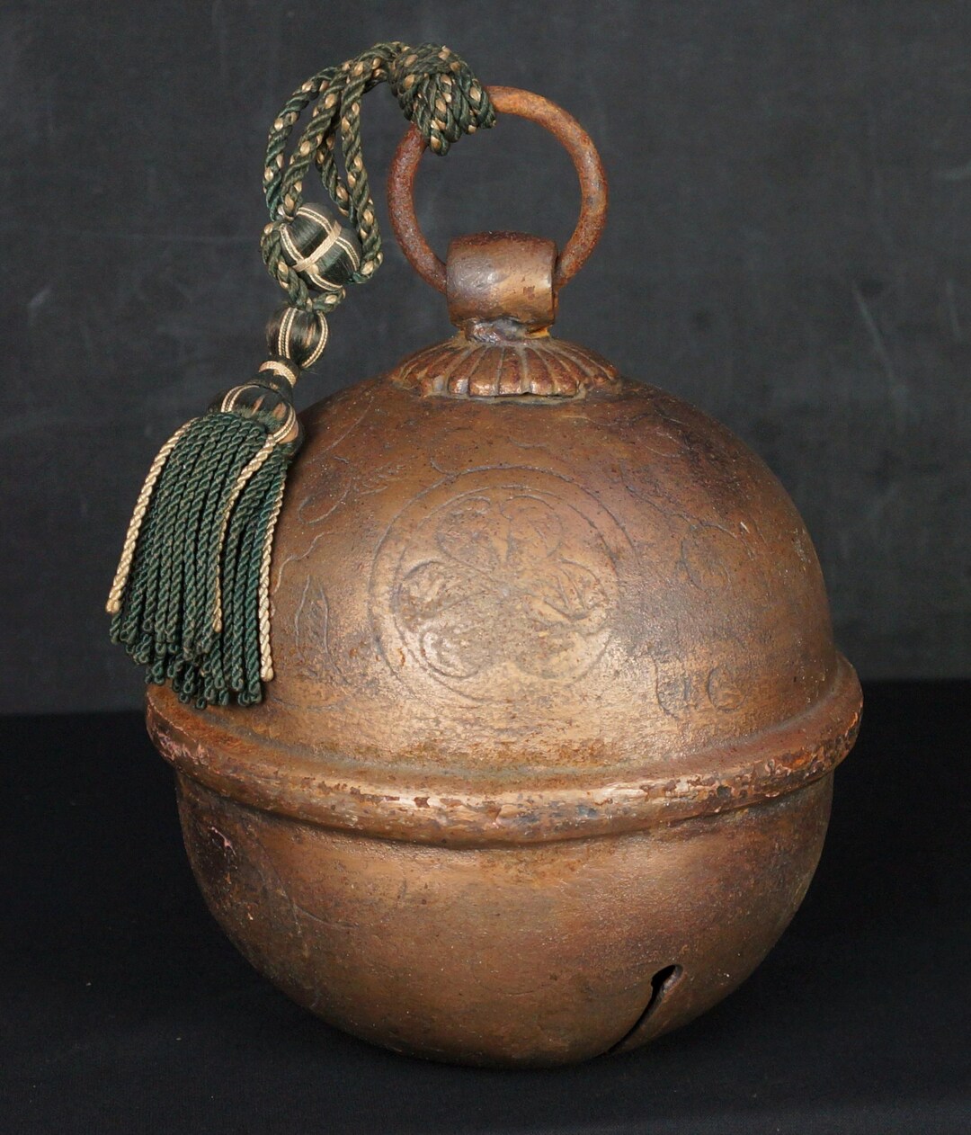 Antique Japan Dai-suzu Buddhist/shinto Temple Bell 1900 tokugawa Iron ...