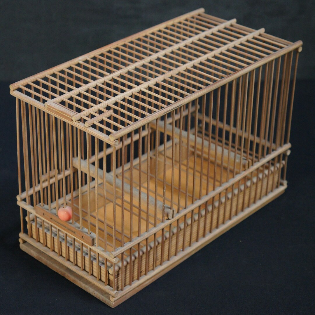 Antique Japan Torikago Bamboo Bird Cage 1880s Rural Wabisabi Craft - Etsy