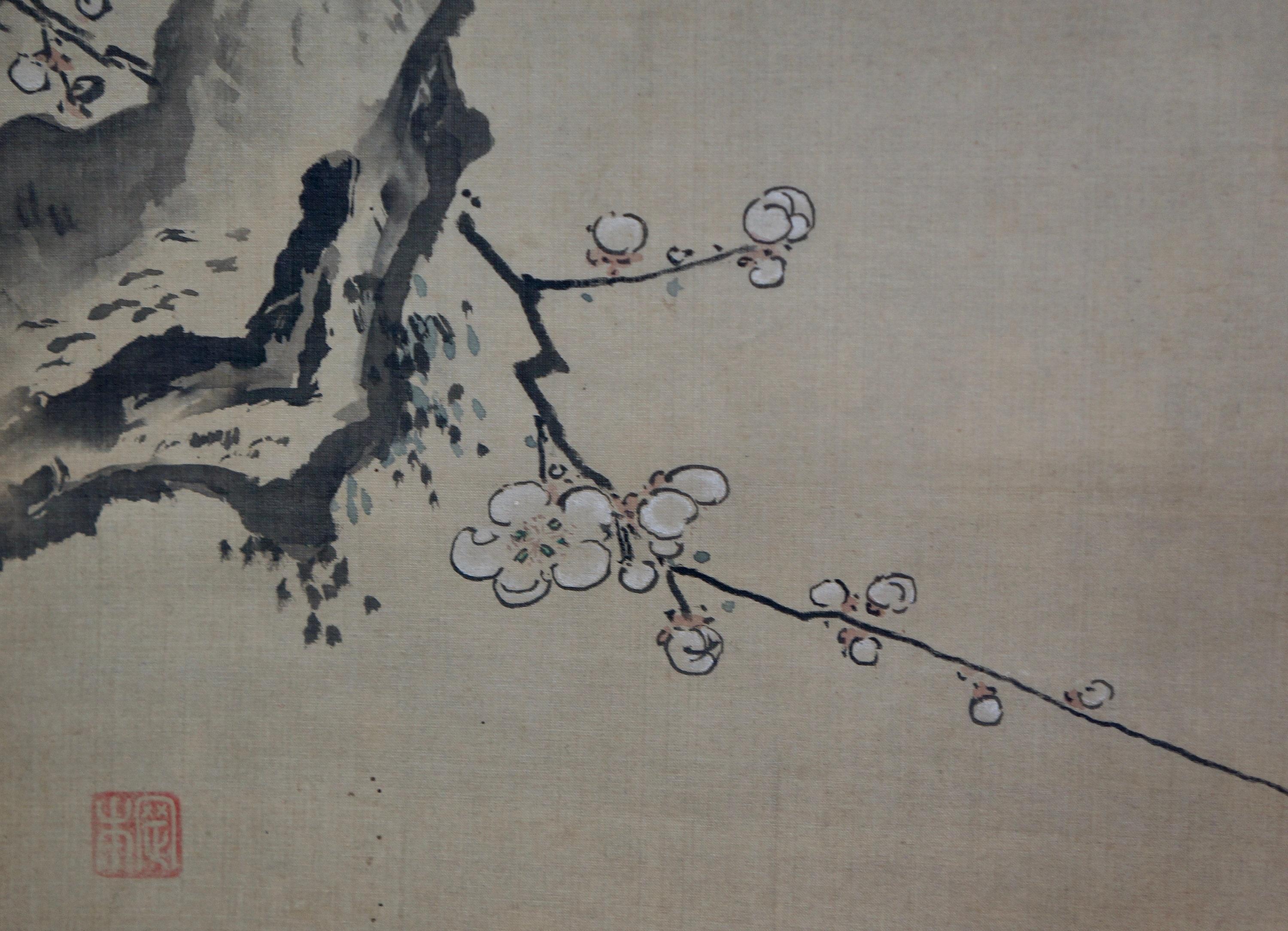 Antique Japan Falconry Painting Ume-taka 1700s Edo Fine Art - Etsy