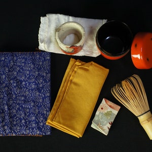 Vintage Cha-bako Japanese Tea Box Chawan 1960 kiln Hand Craft - Etsy